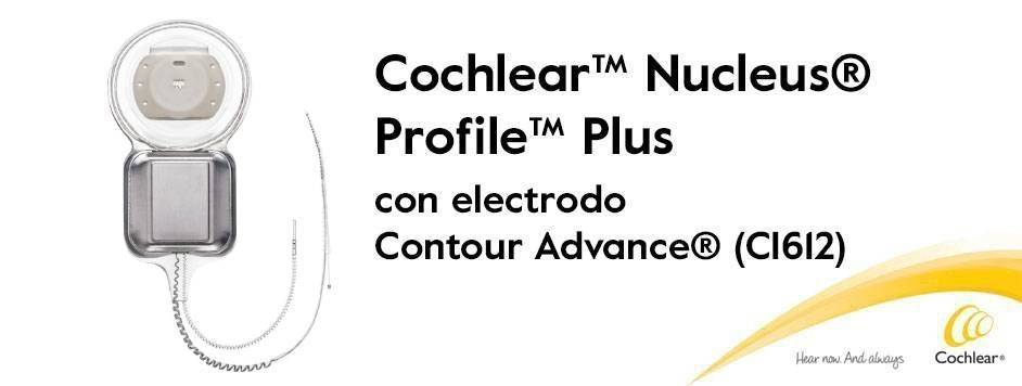 Cochlear™ Nucleus® Profile™ Plus con electrodo Contour Advance® (CI612 ...